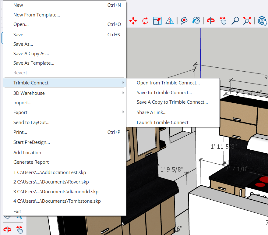 Opening a Saved Model | SketchUp Help